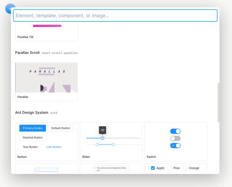 Introducing the Plasmic Component Store - by Team Plasmic