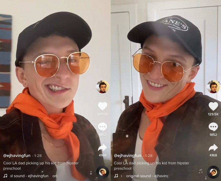 EJ Marcus does the perfect LA dad - by kate lindsay