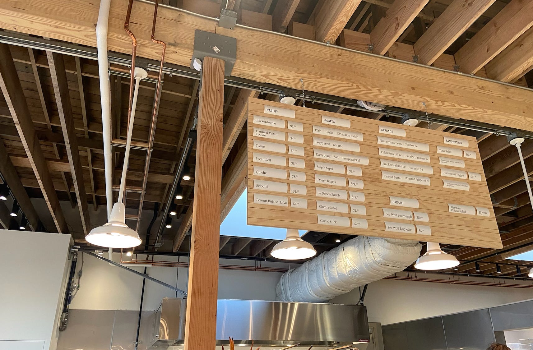 Can I find a good Seattle bagel at... Oxbow