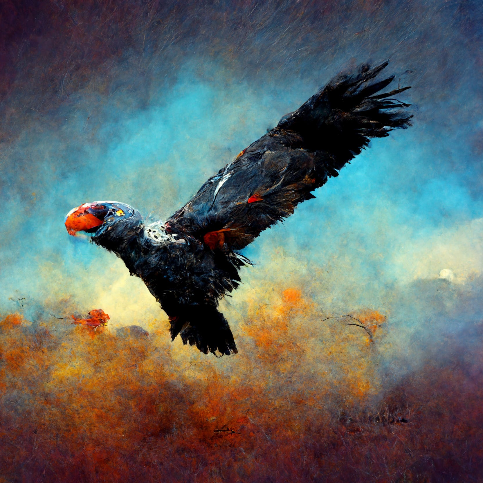 Koah Koah, Great Lord of the Skies - by Sid Mofya