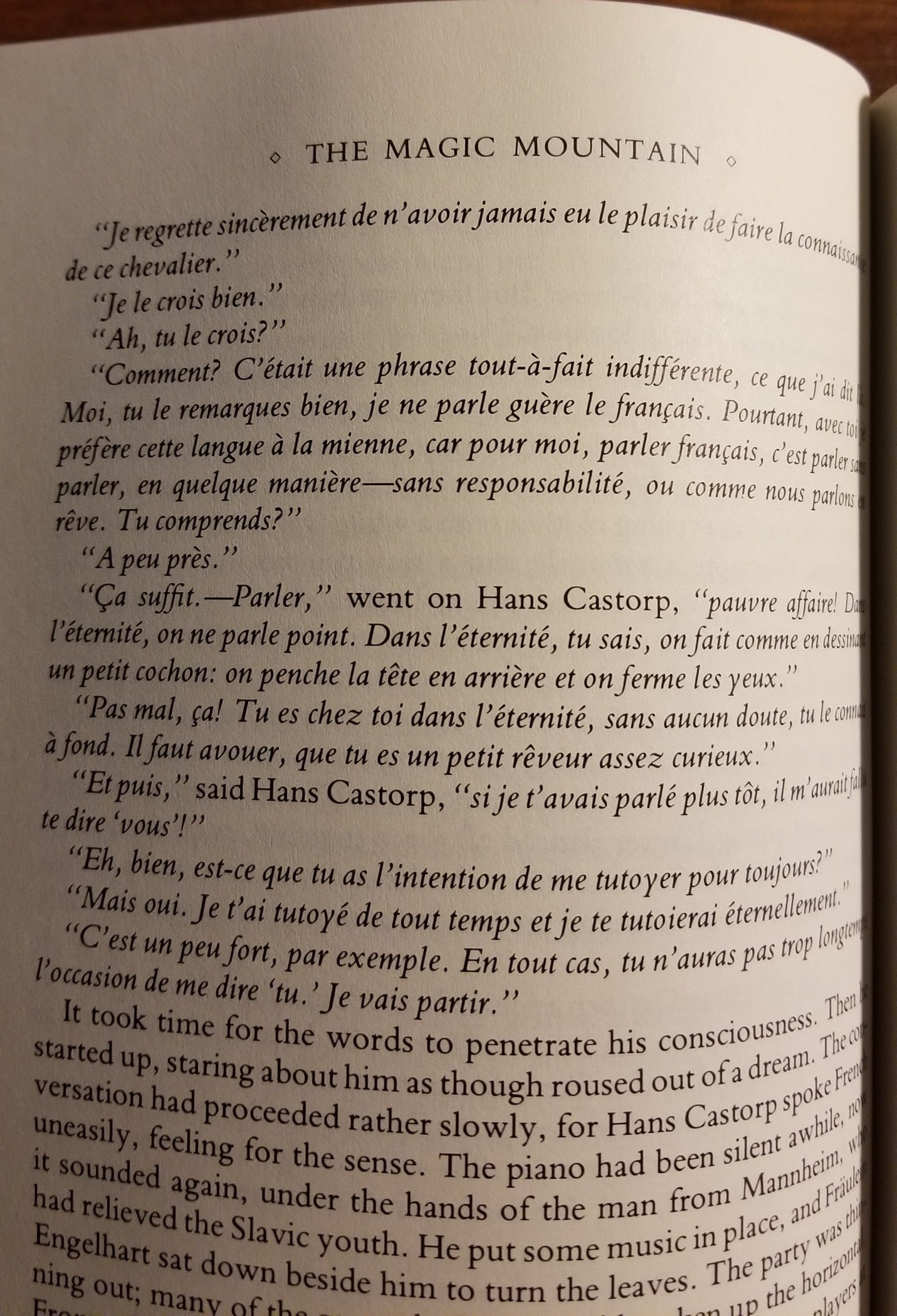 The Magic Mountain by Thomas Mann - by Ed Gosney