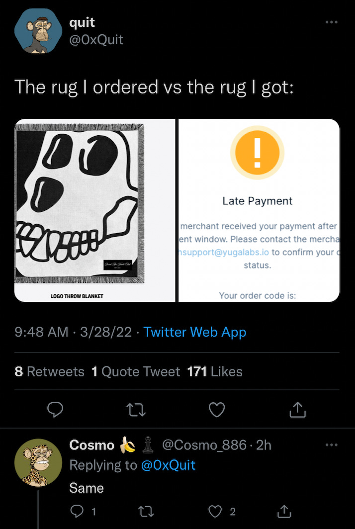 [Dive #5] BAYC's Quadruple Gated Merch Drop