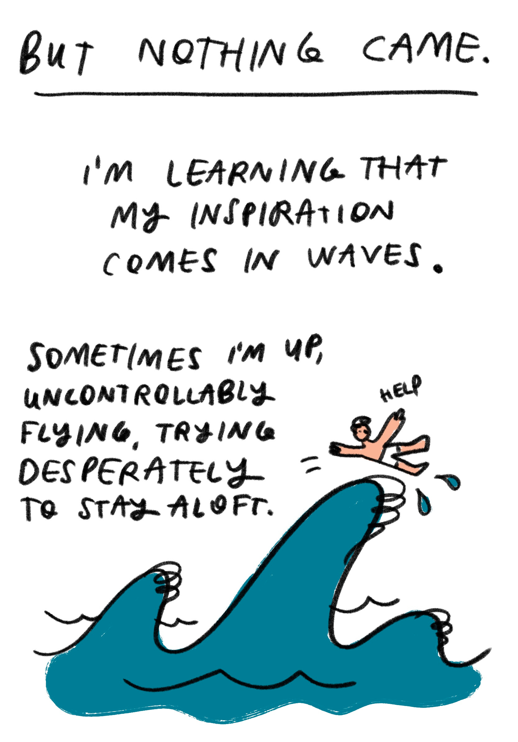 it's been a while - by alex testere - YOU CAN DO THIS