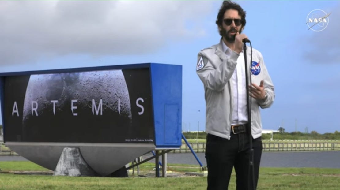 How NASA branded its Artemis launch