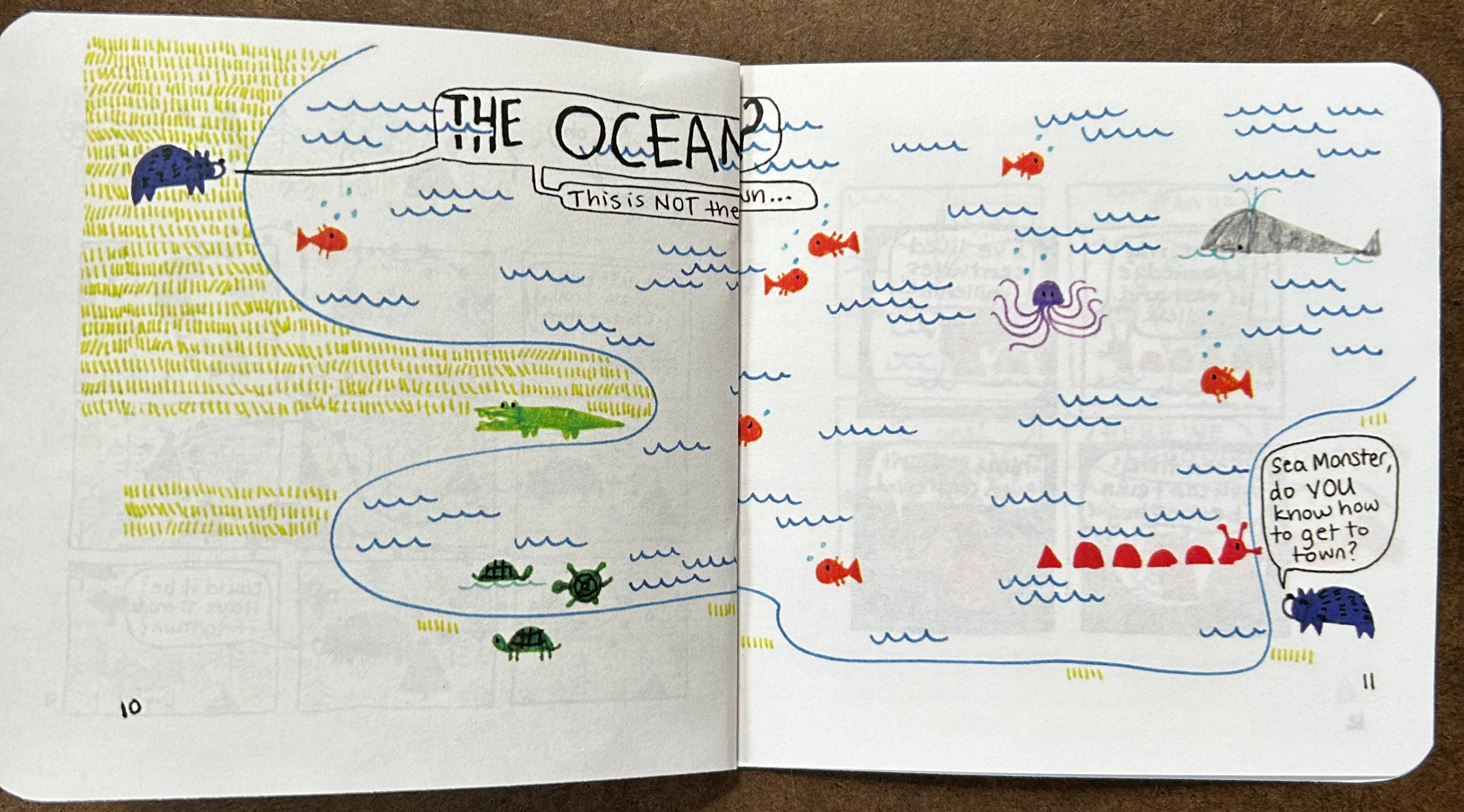 ccs: ed emberley comic - by O.K. Stevens