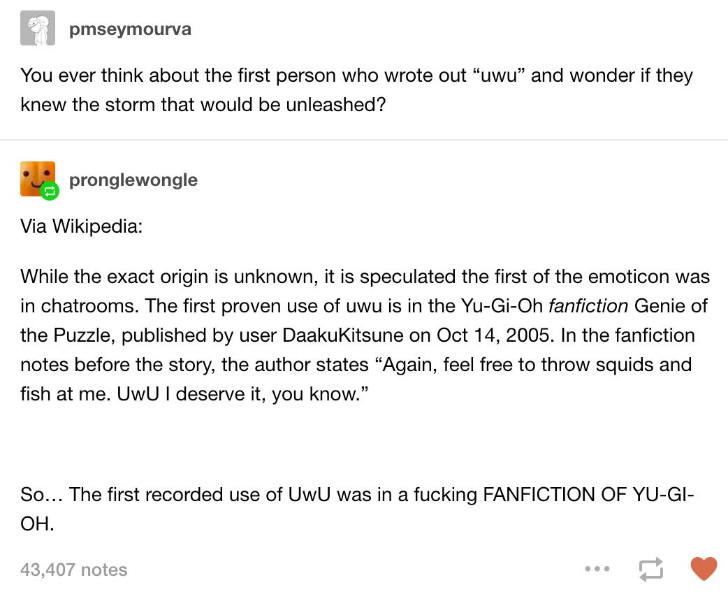 are we using uwu wrong - by Brian Feldman - BNet