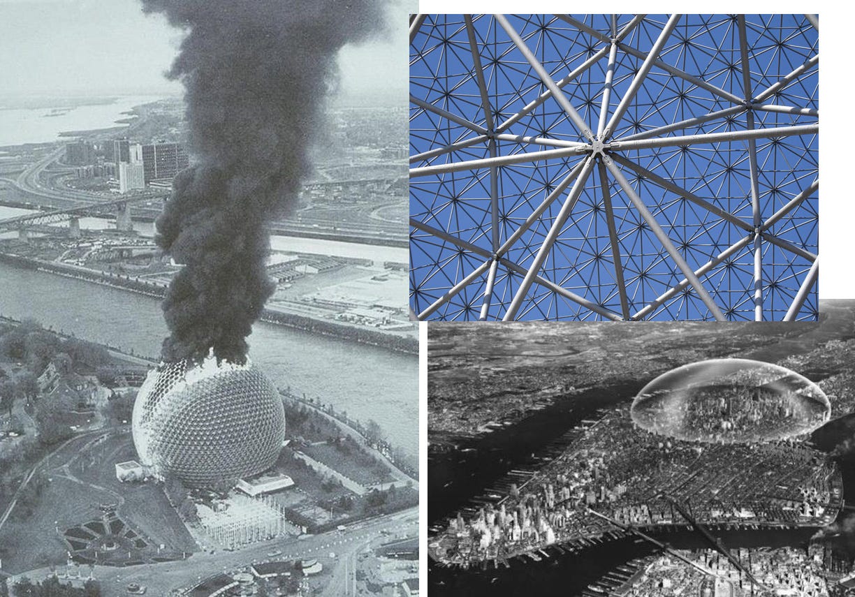 Geodesic Domes: From Hippie Utopia to Yuppie Escape