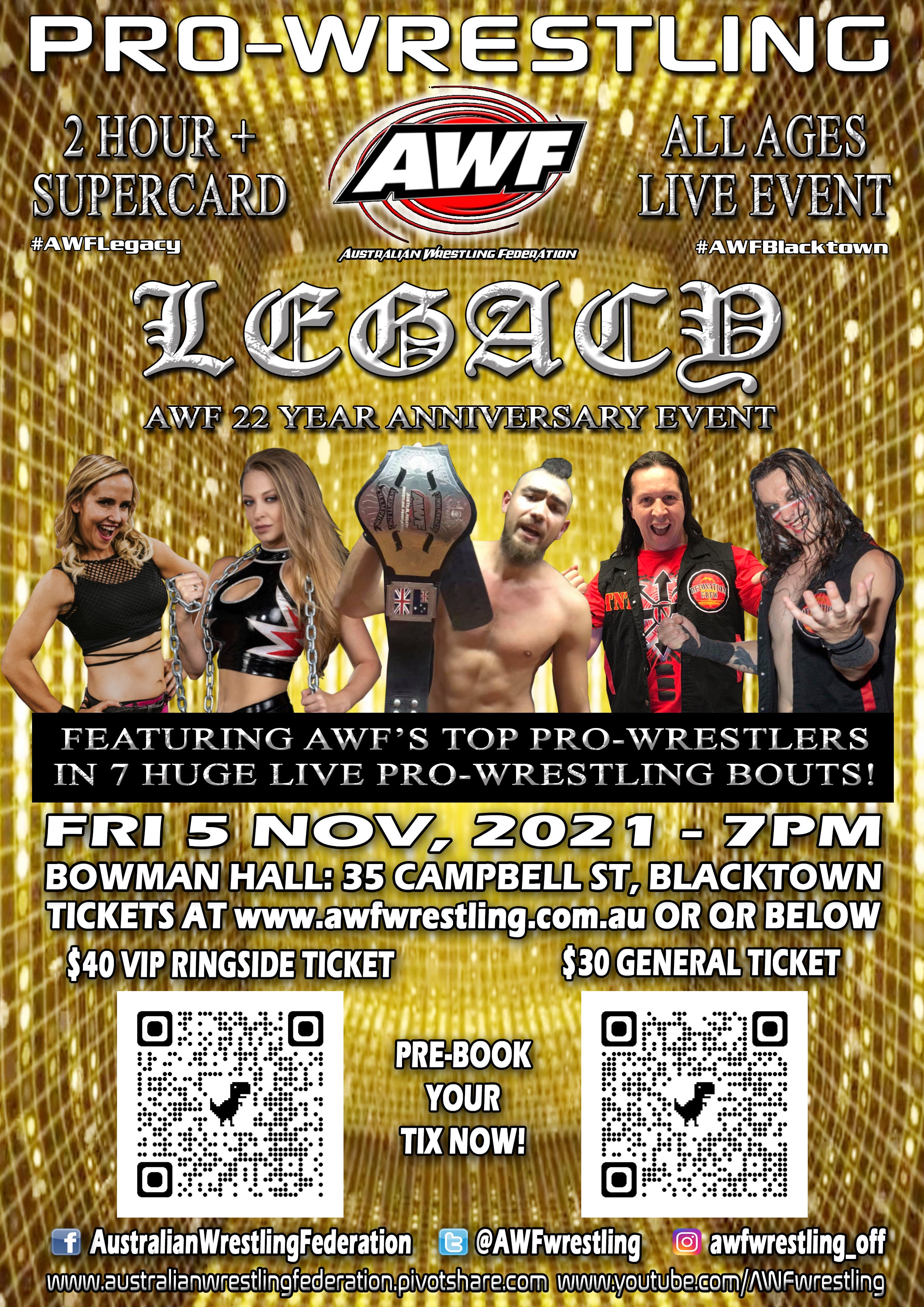 AWF Newswire October 2021 - by AWF Wrestling