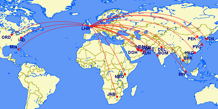 Cool Aviation Maps - by Oliver Ranson