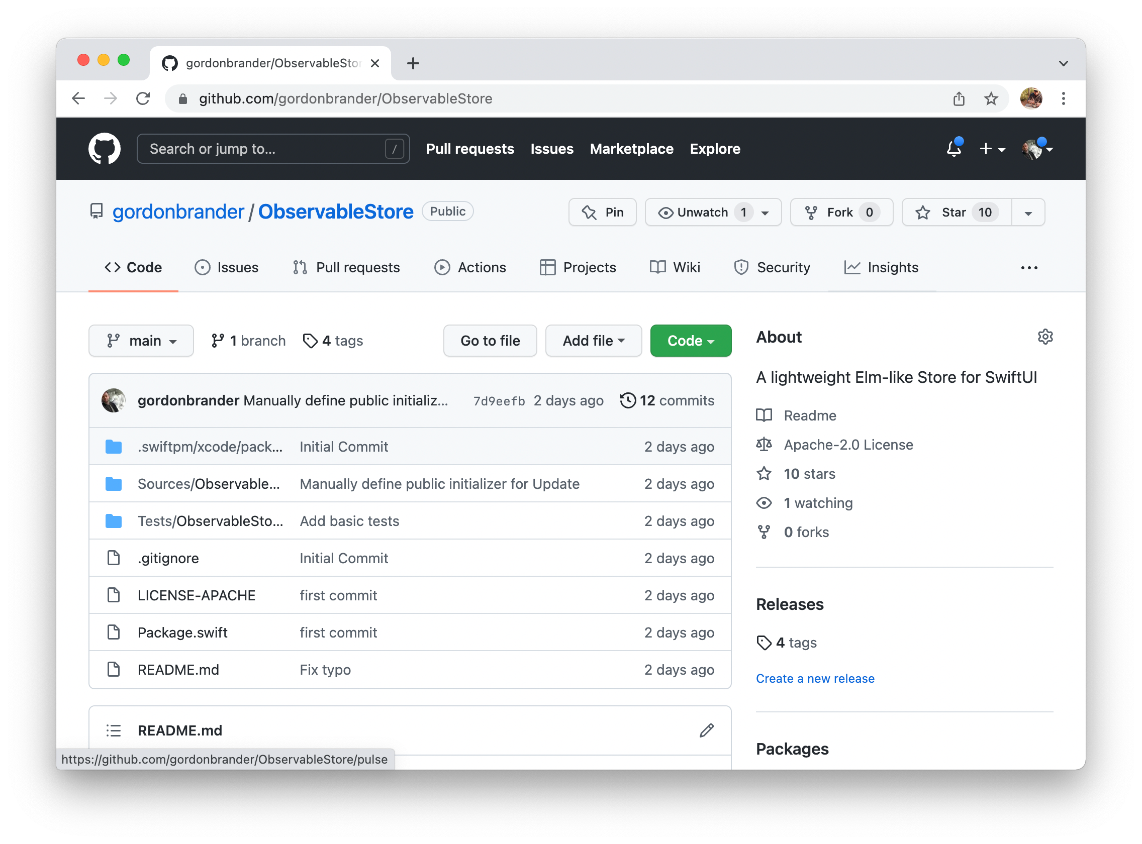ObservableStore - by Gordon Brander - Squishy Computer
