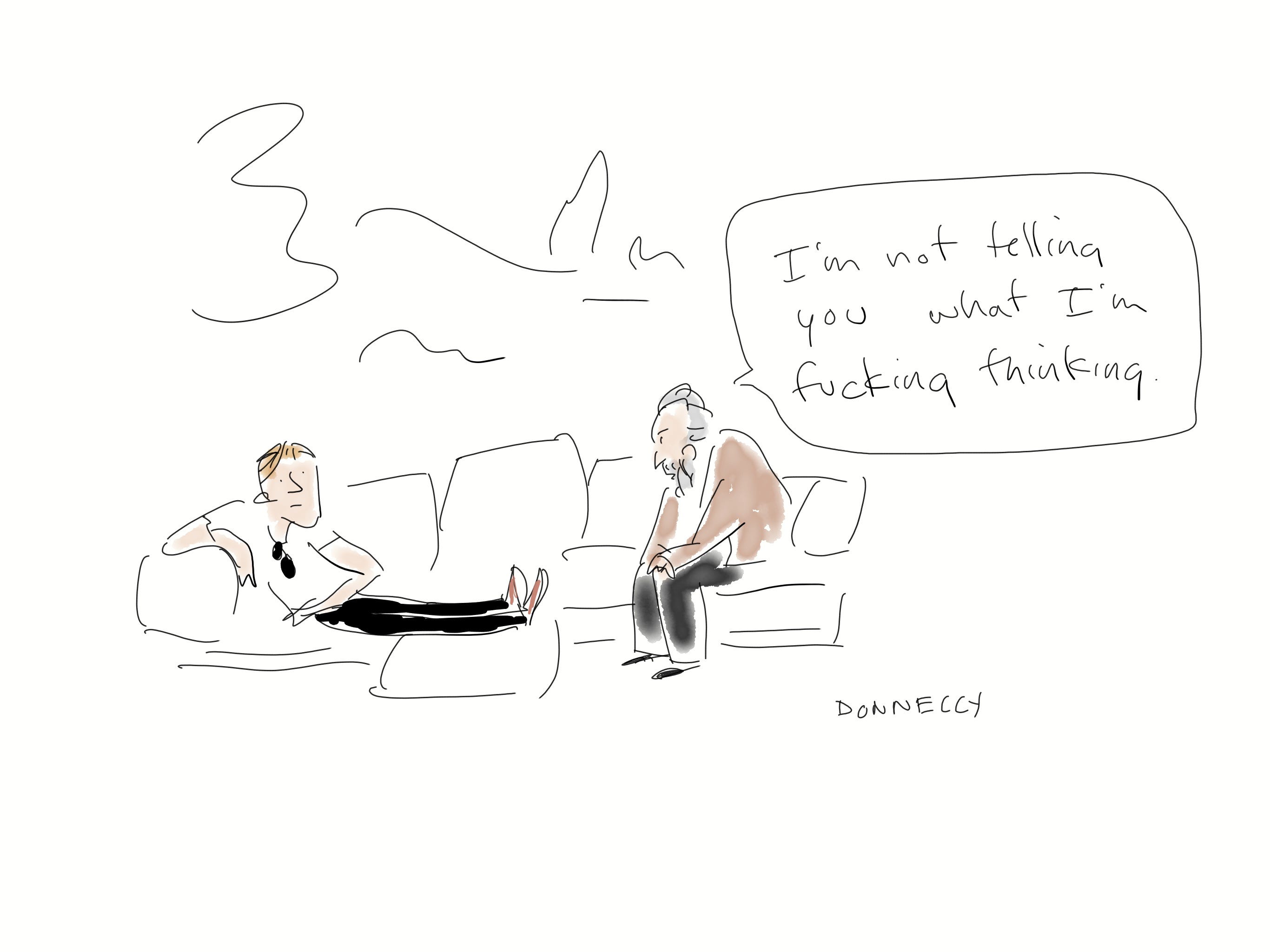 Drawing The Season Finale of Succession - by Liza Donnelly