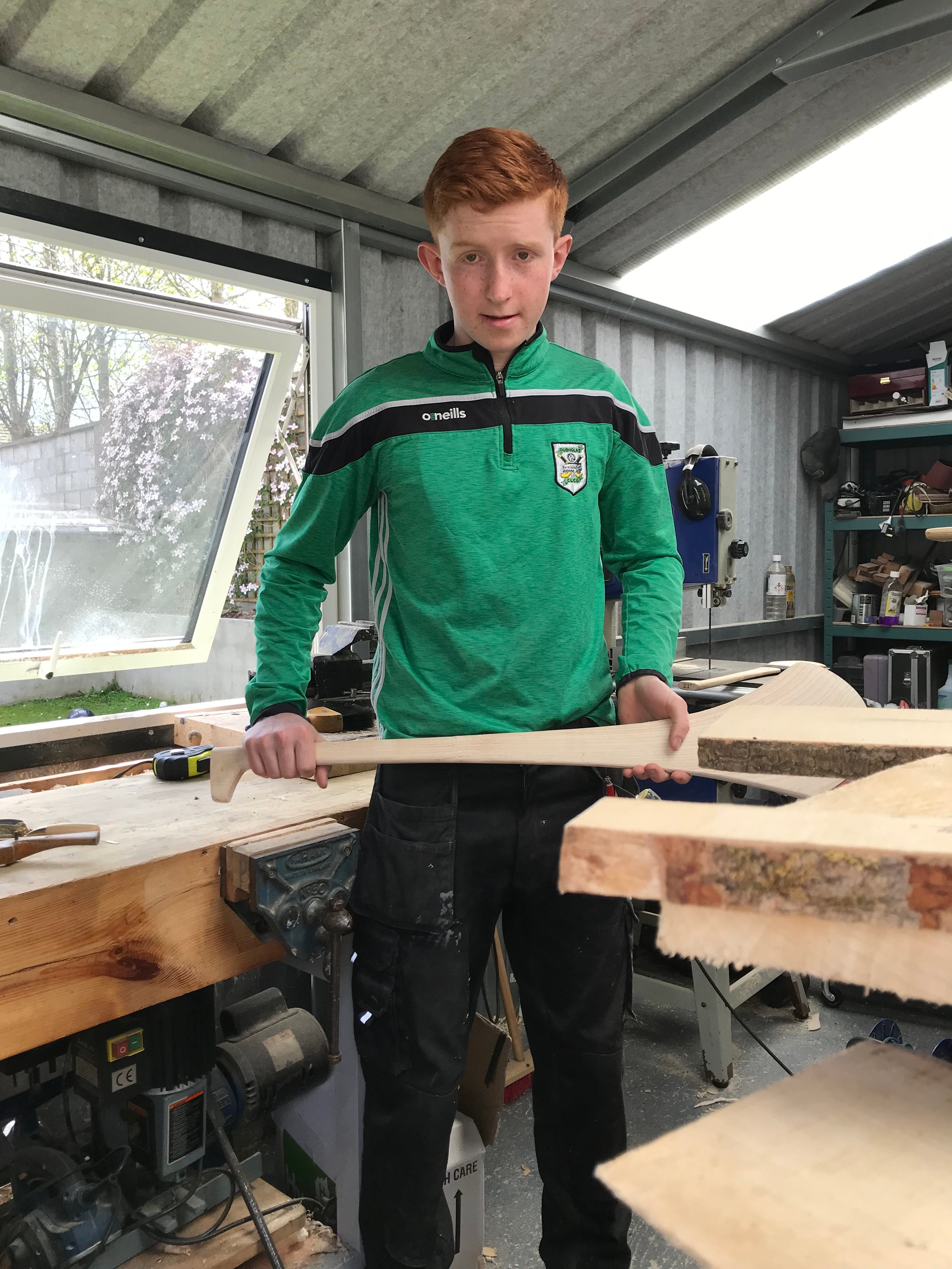 The hurler keeping the craft of hurley making alive