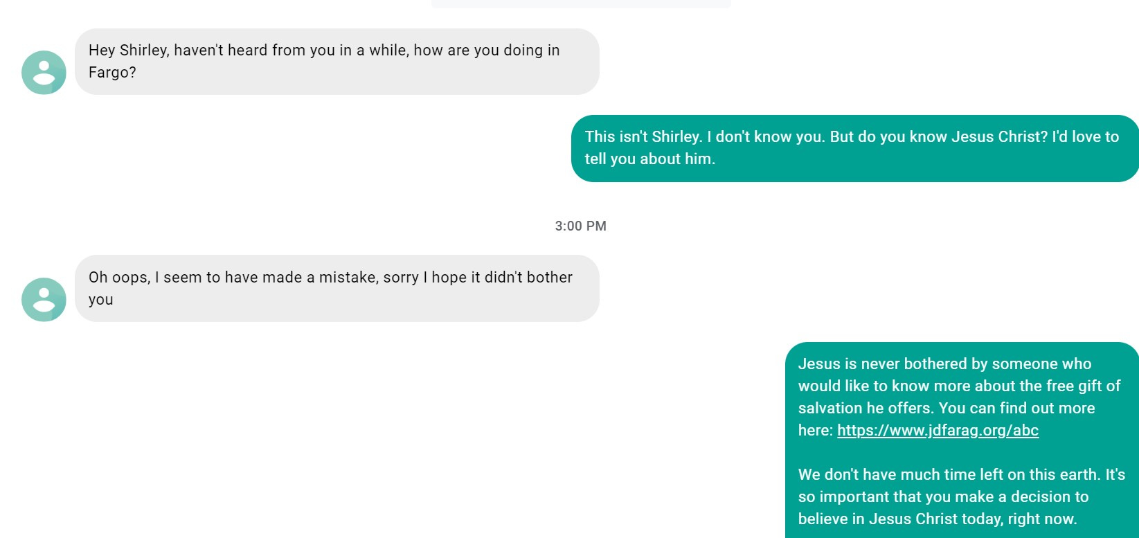 Evangelizing via spam texts. - by Julie R. Neidlinger