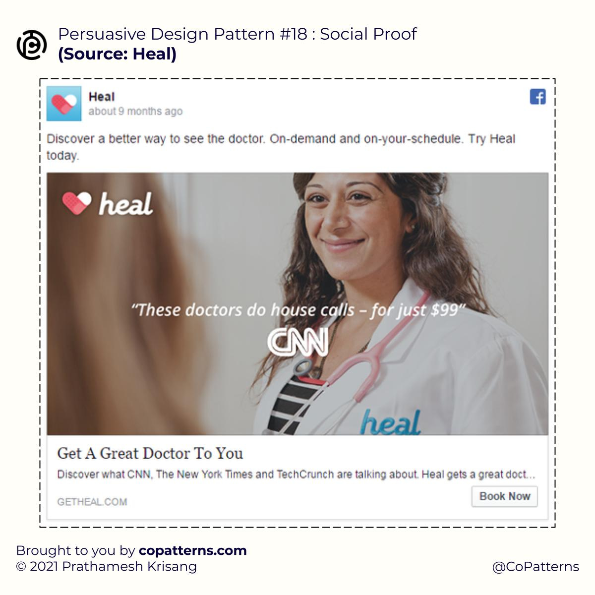 Persuasive Design Pattern #18 : Social Proof