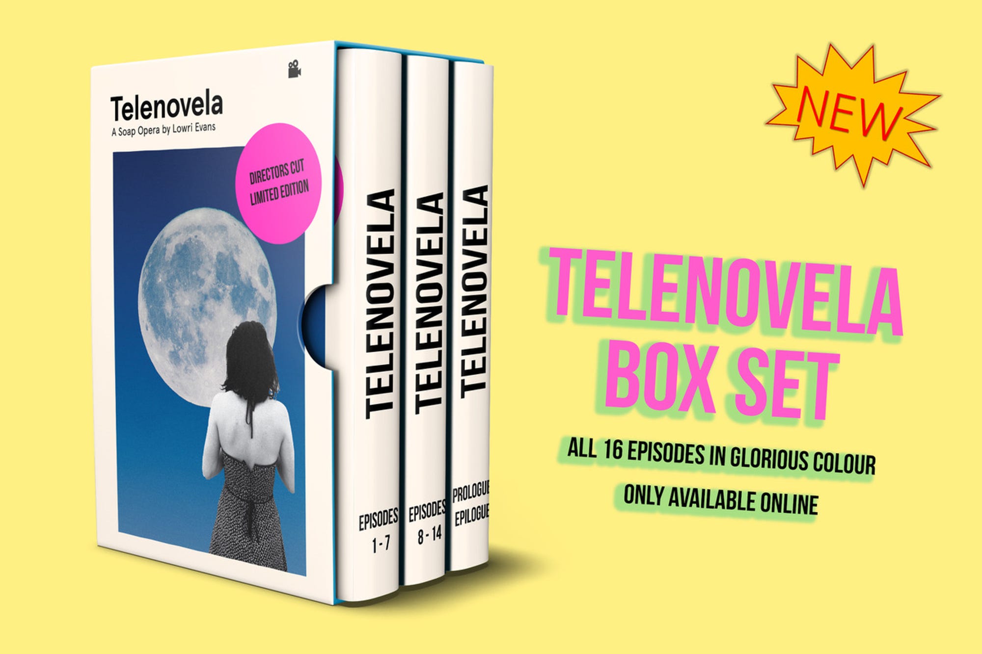 Telenovela: the box set - by Lowri Evans - Telenovela