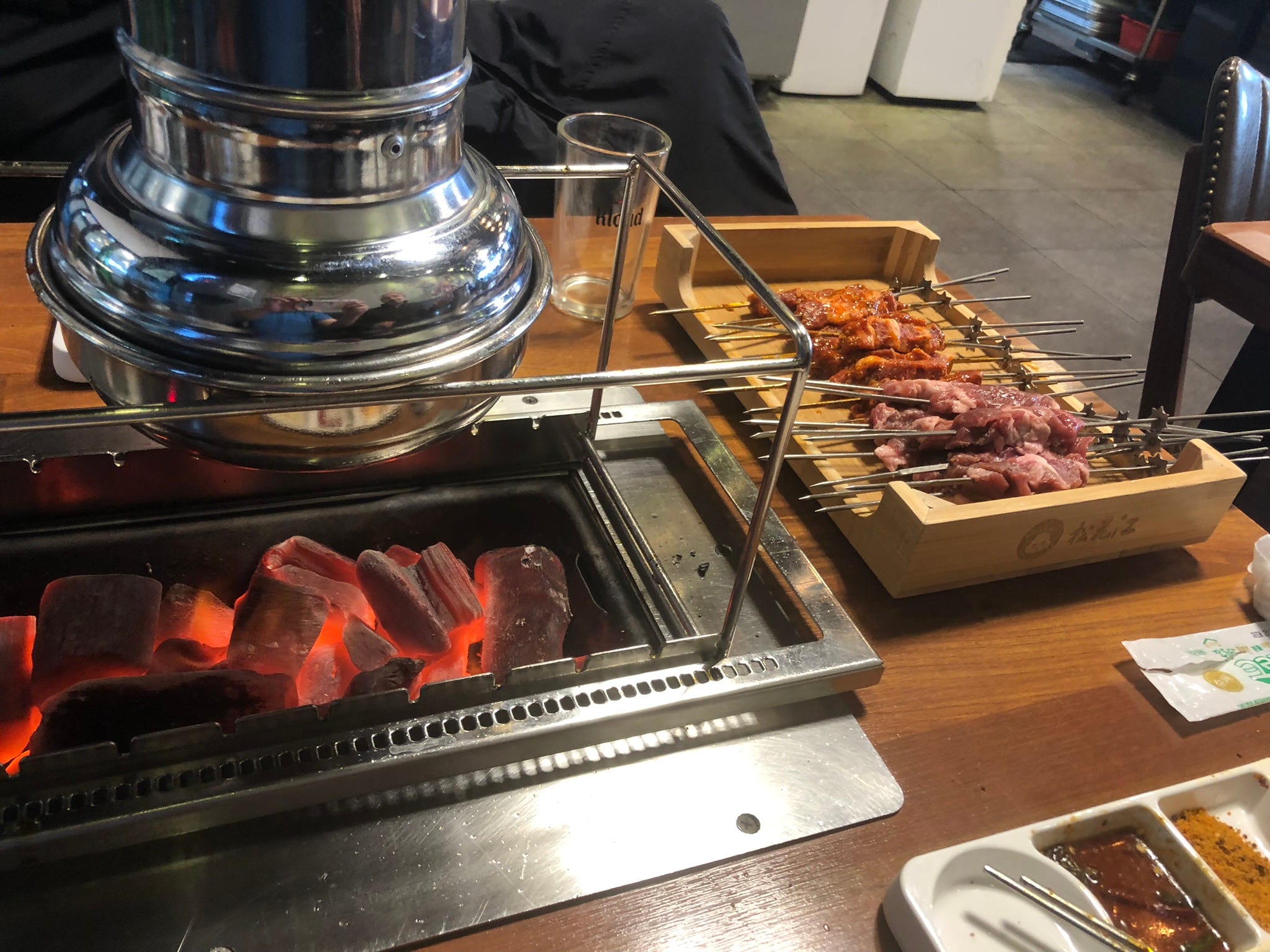 Eating tasty lamb in South Korea - Vol 24 part I