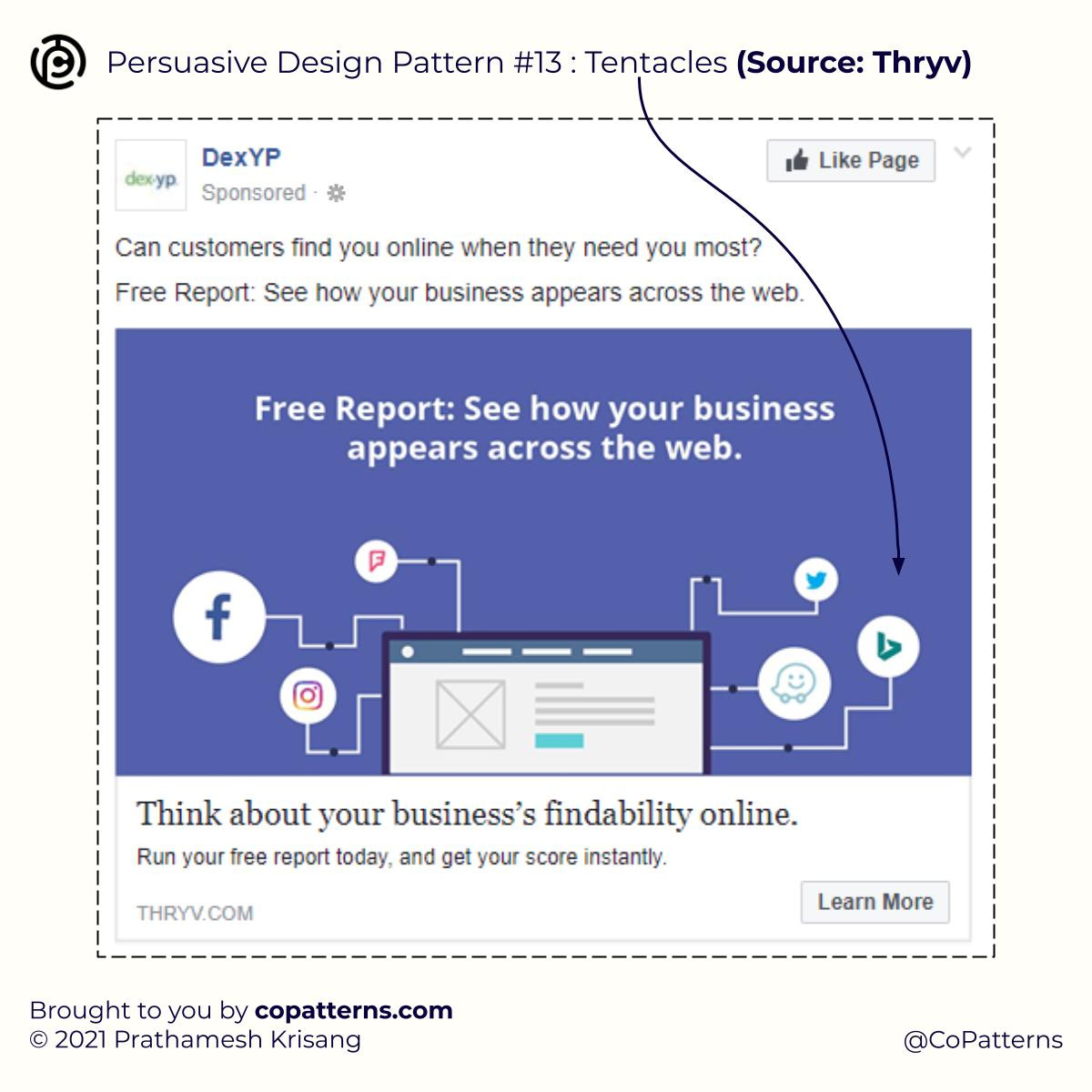 Persuasive Design Pattern 13 Tentacles