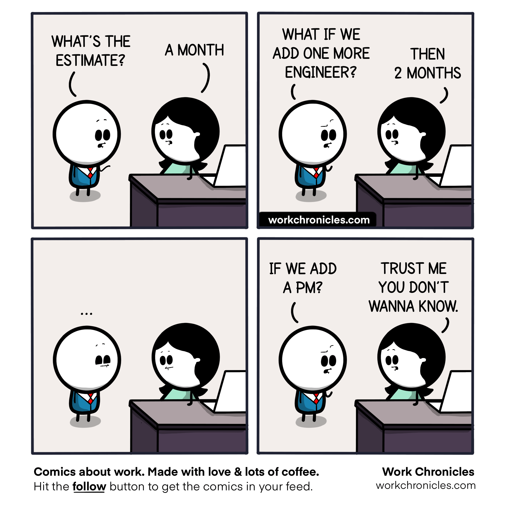 (comic) Adding more people to a project