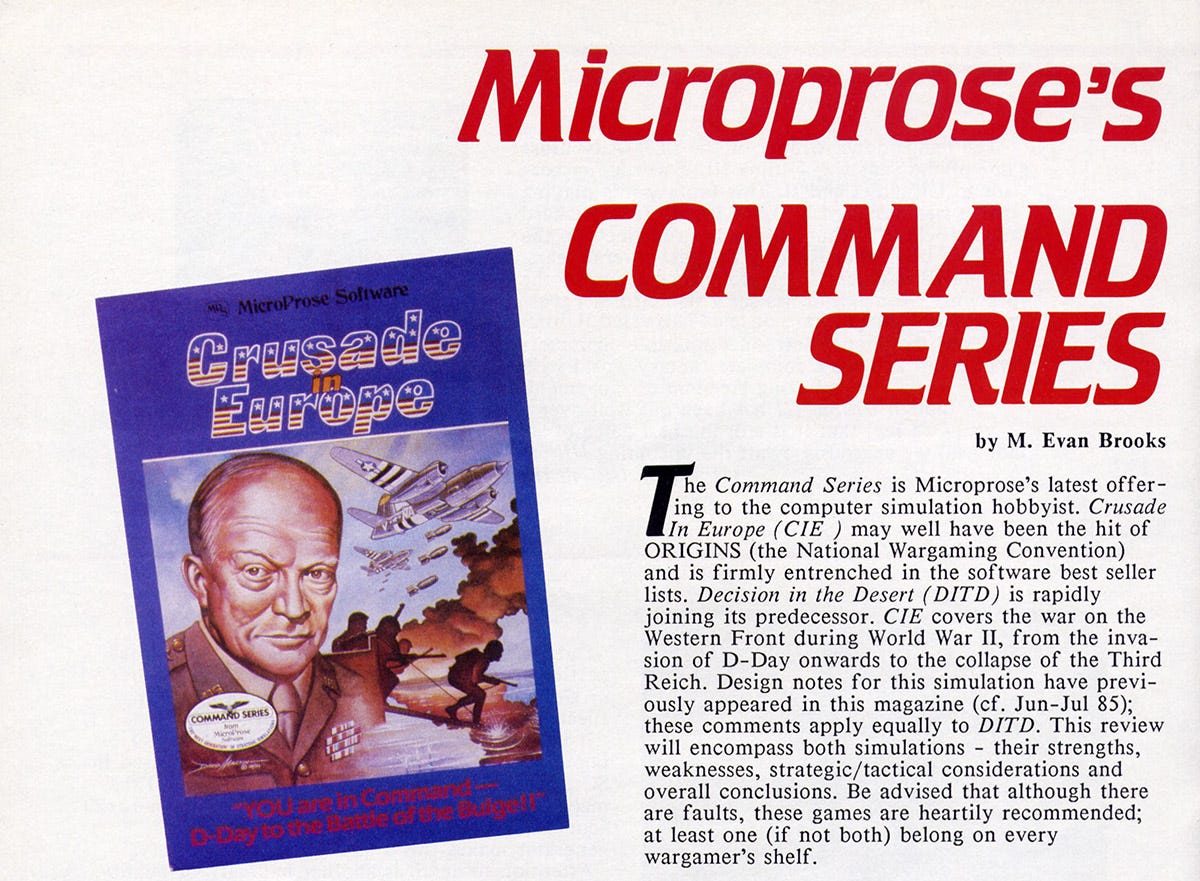 Noviembre 1985: Computer Gaming World #24 - by Fichinescu