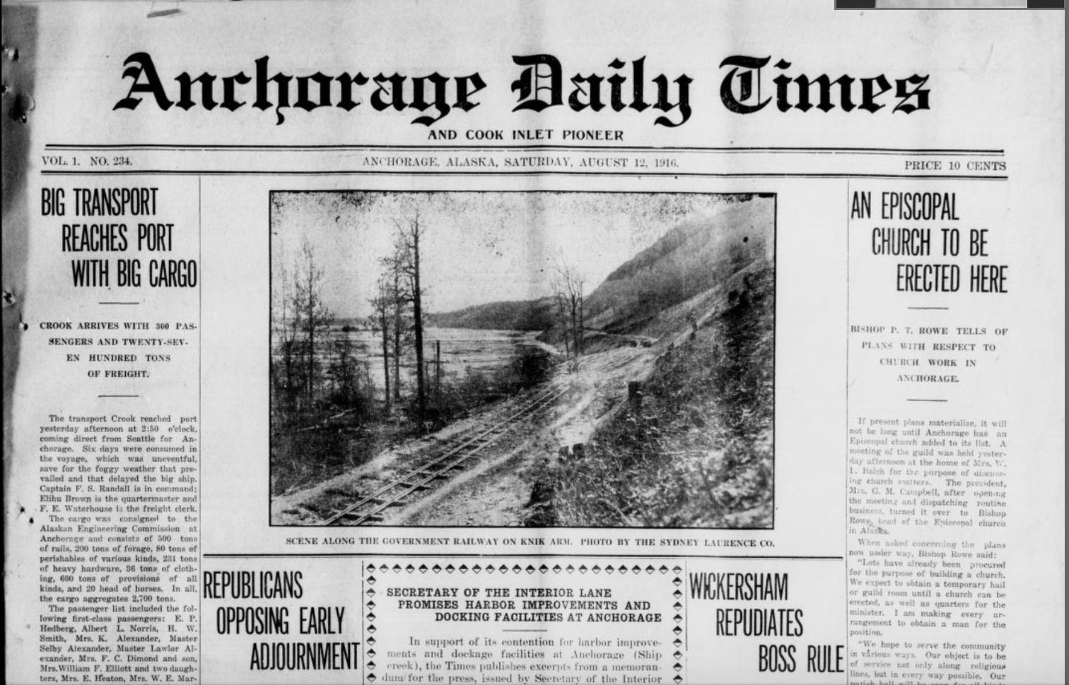 Alaska Digital Newspaper Program - by Helen Hegener