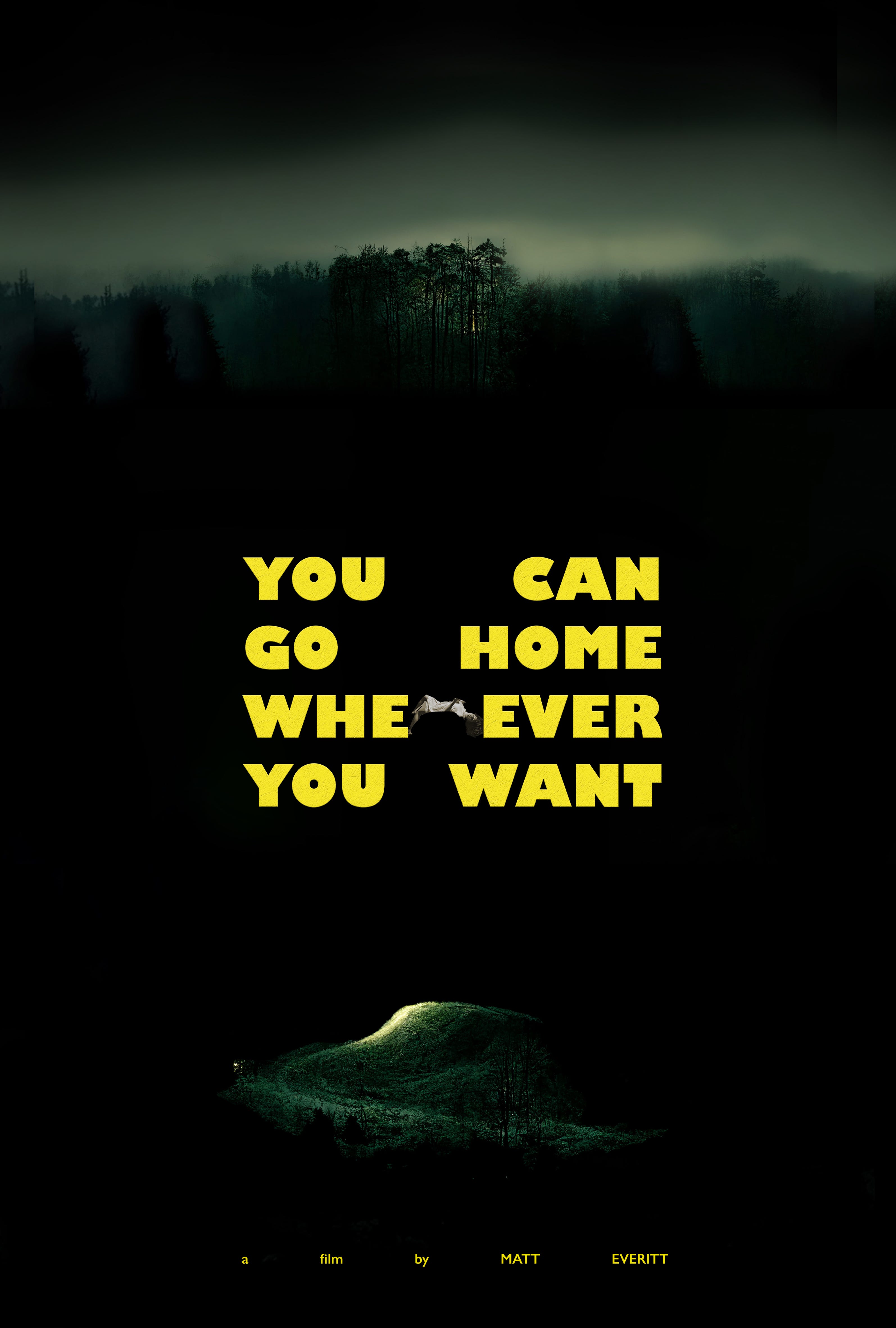 introducing: YOU CAN GO HOME WHENEVER YOU WANT - by Matt