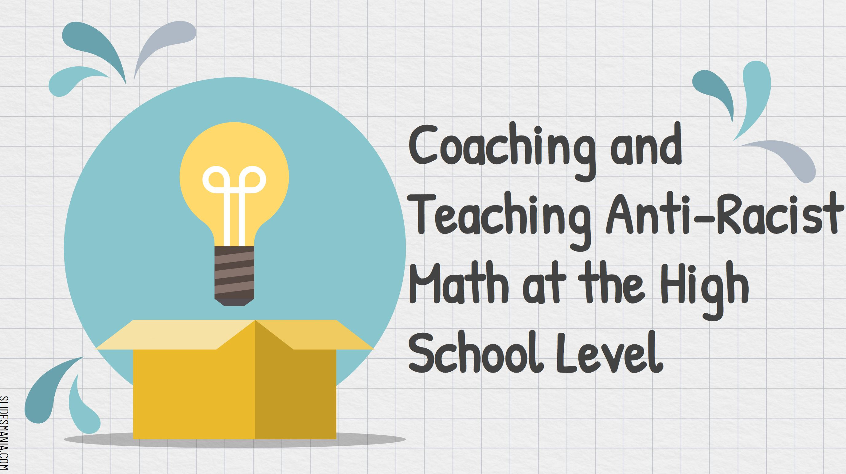 Teachers trained to teach "anti-racist" math