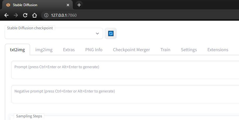 Installing AI Image Generator on PC (AUTOMATIC1111 / stable-diffusion-webui)