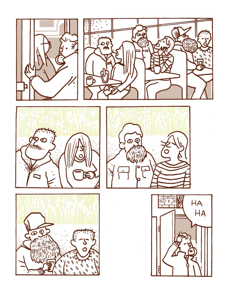 Bad Waitress - by Will Dinski - Eat Street Diners Club