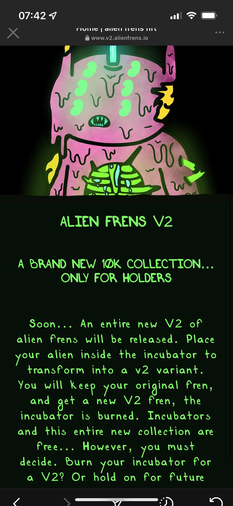 #9 Alien frens | A project that shook the NFT space