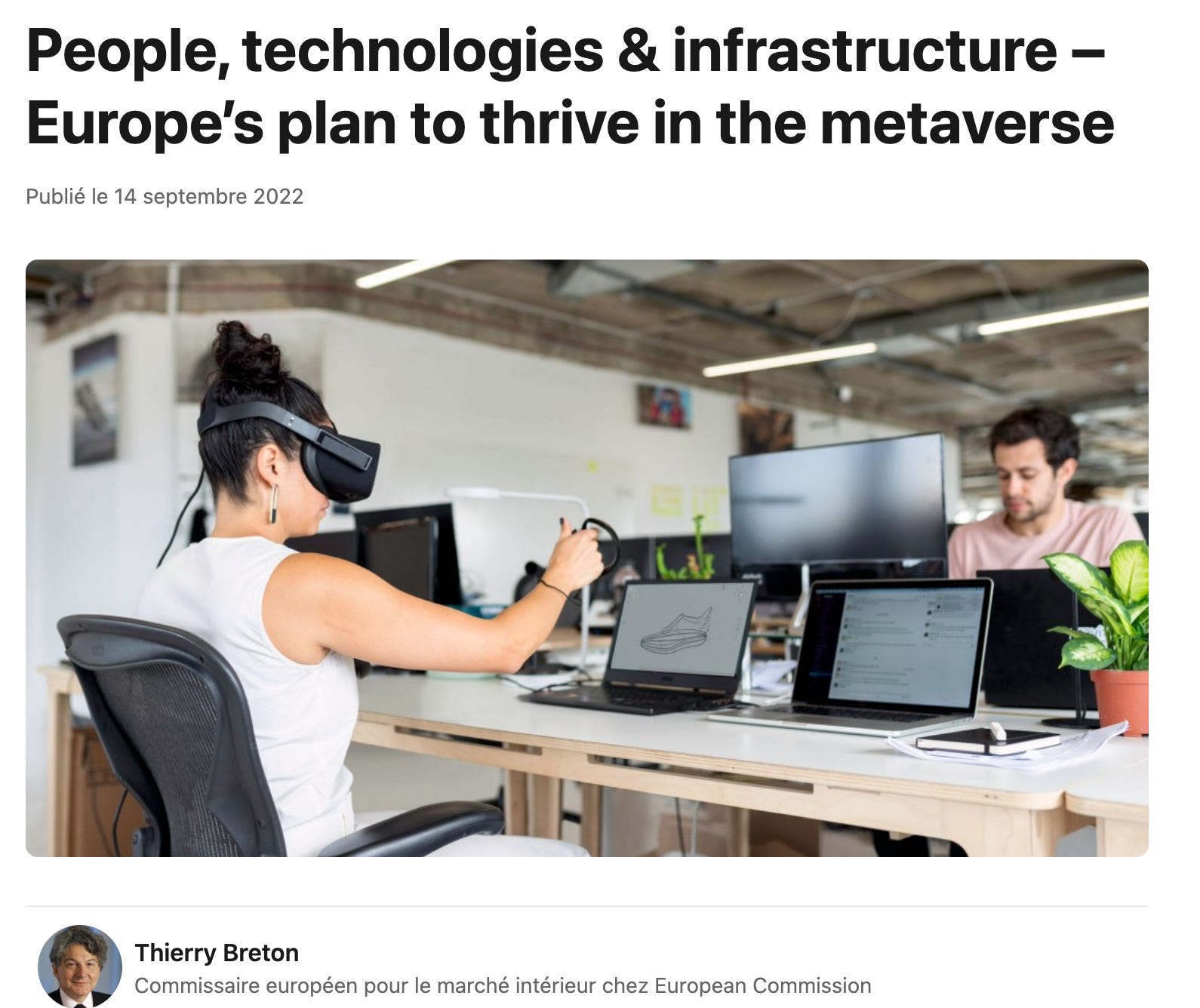 Faut-il avoir peur du metavers ? - by Stan Verjus