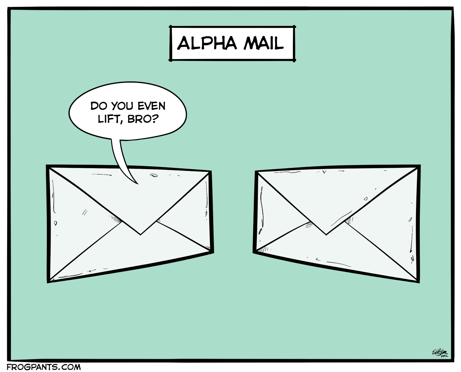 Alpha Mail - by Scott Johnson - The Frogpants Newsletter