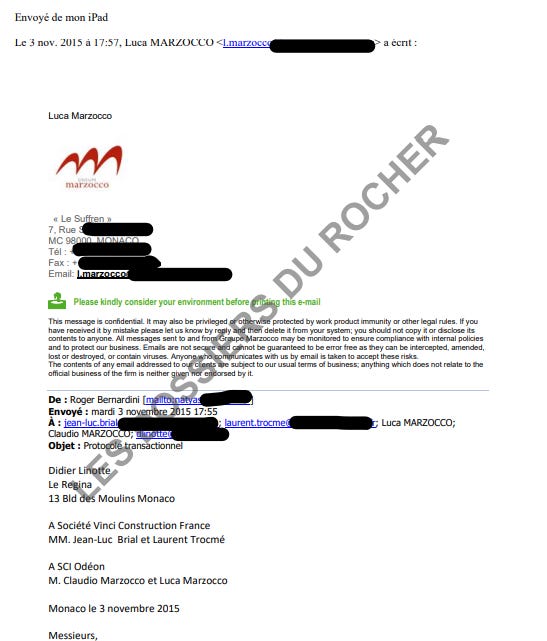 dossiers-du-rocher.com est de retour ! Didier Linotte empôche de Vinci ...