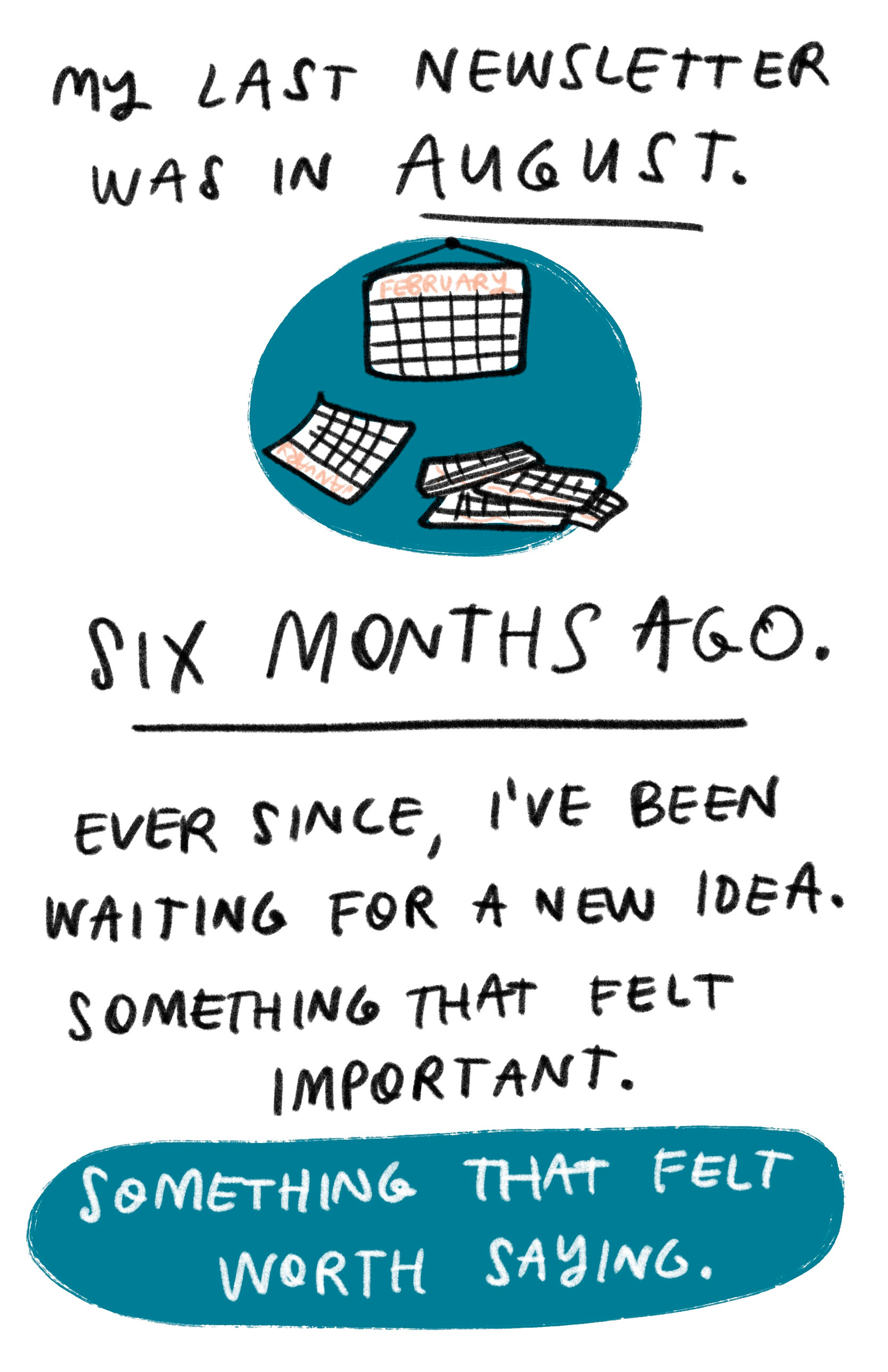 it's been a while - by alex testere - YOU CAN DO THIS