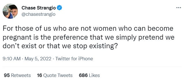 Dear Chase Strangio... - by Eliza Mondegreen