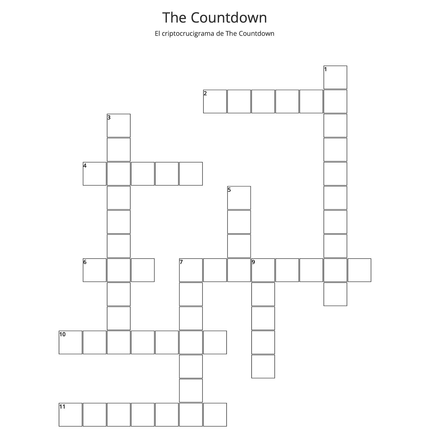 THE COUNTDOWN: SUMMER EDITION - by Guillem Alvarez