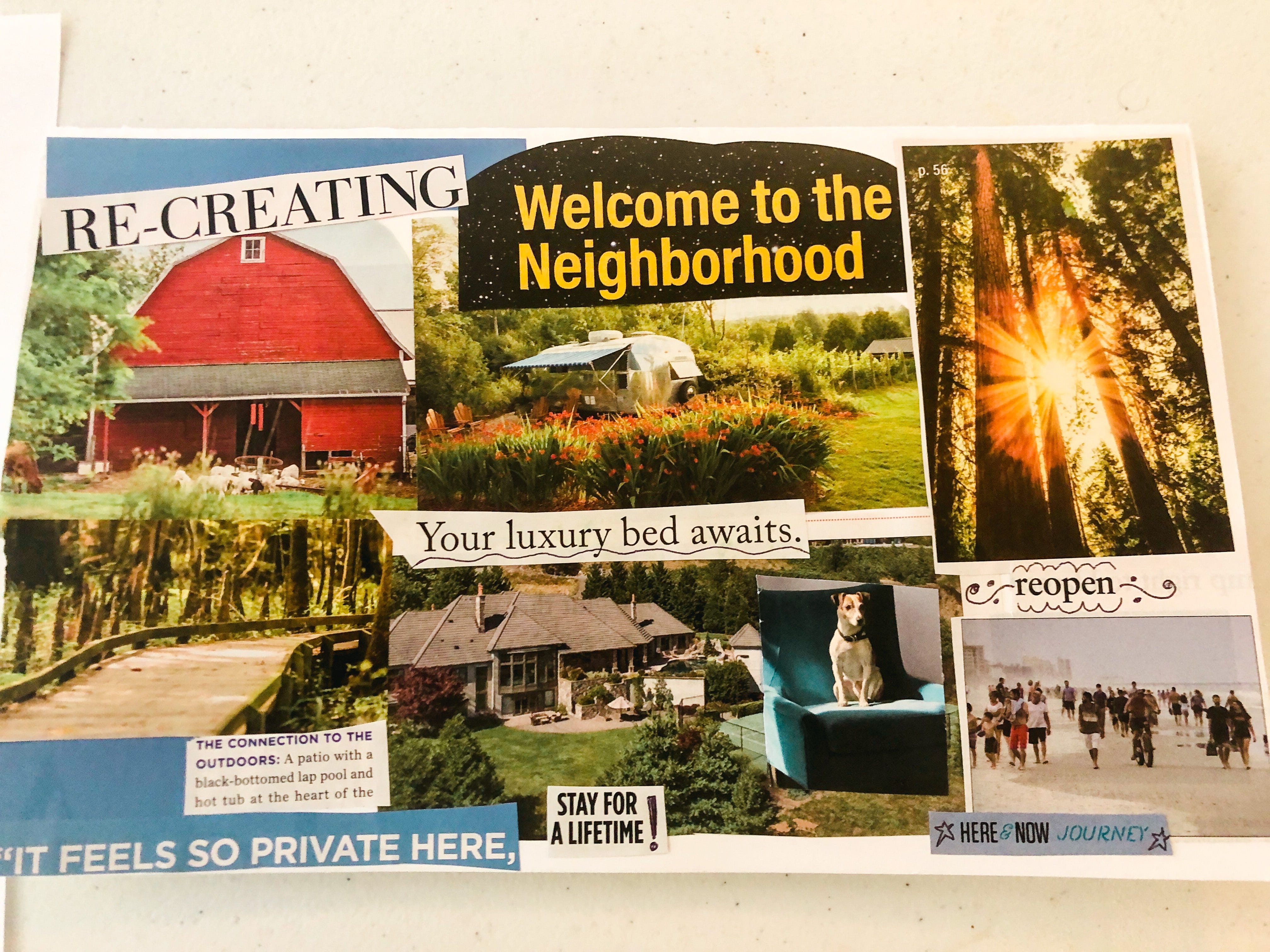 Exploring Creative Self-Expression Through Mindful Collage