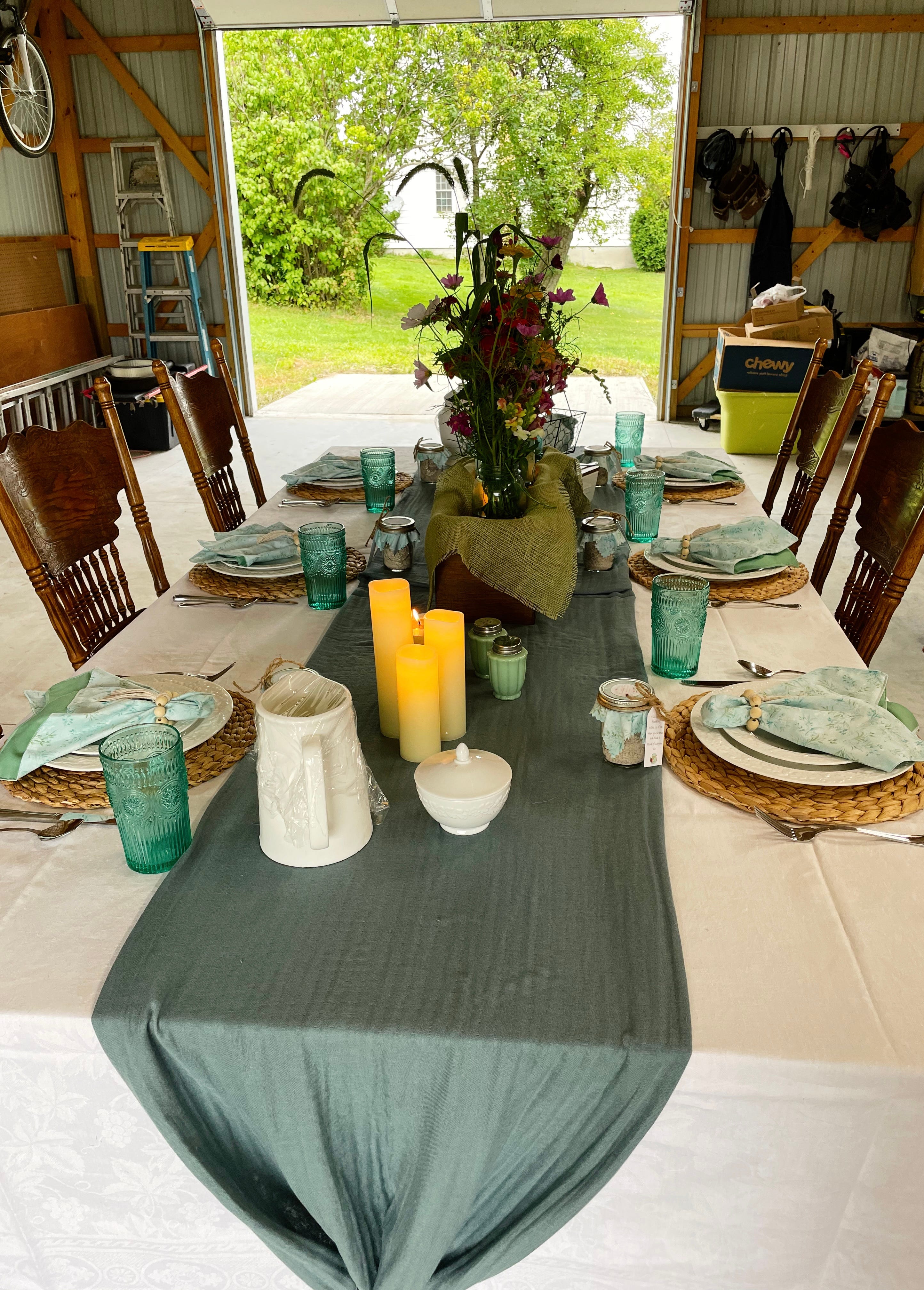 Church Lady Potluck Dinner - by Krista Grattan