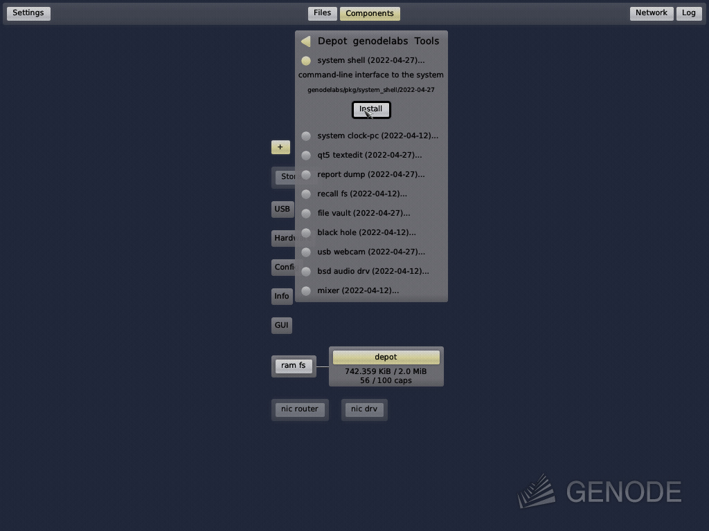 Genode - Sculpt : The weirdest Operating System?