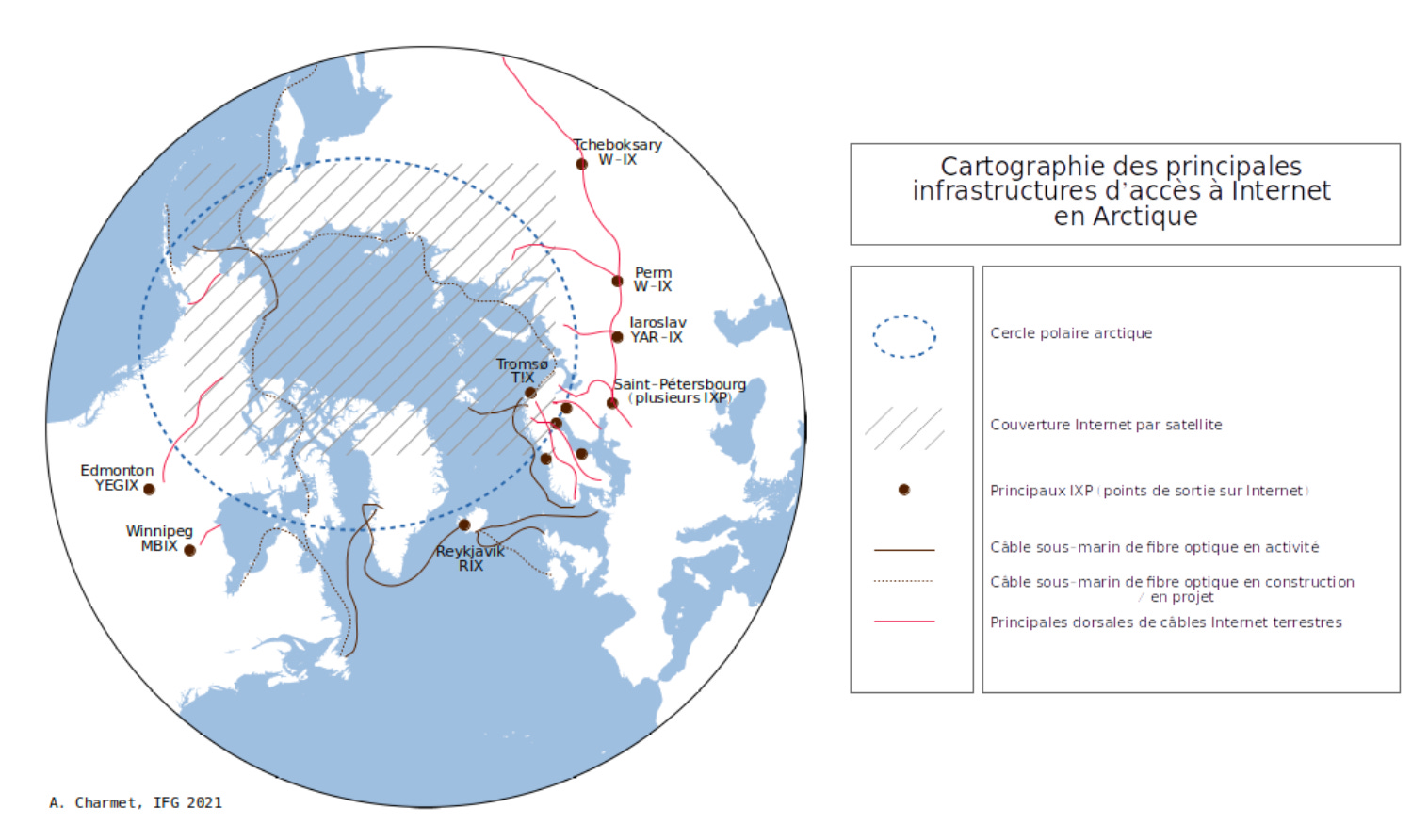 Internet en Arctique et un rendez-vous numérique