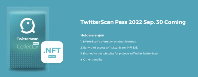 MetaScan：从TwitterScan着手，构建跨Web2-Web3生态版图 - 深潮 TechFlow