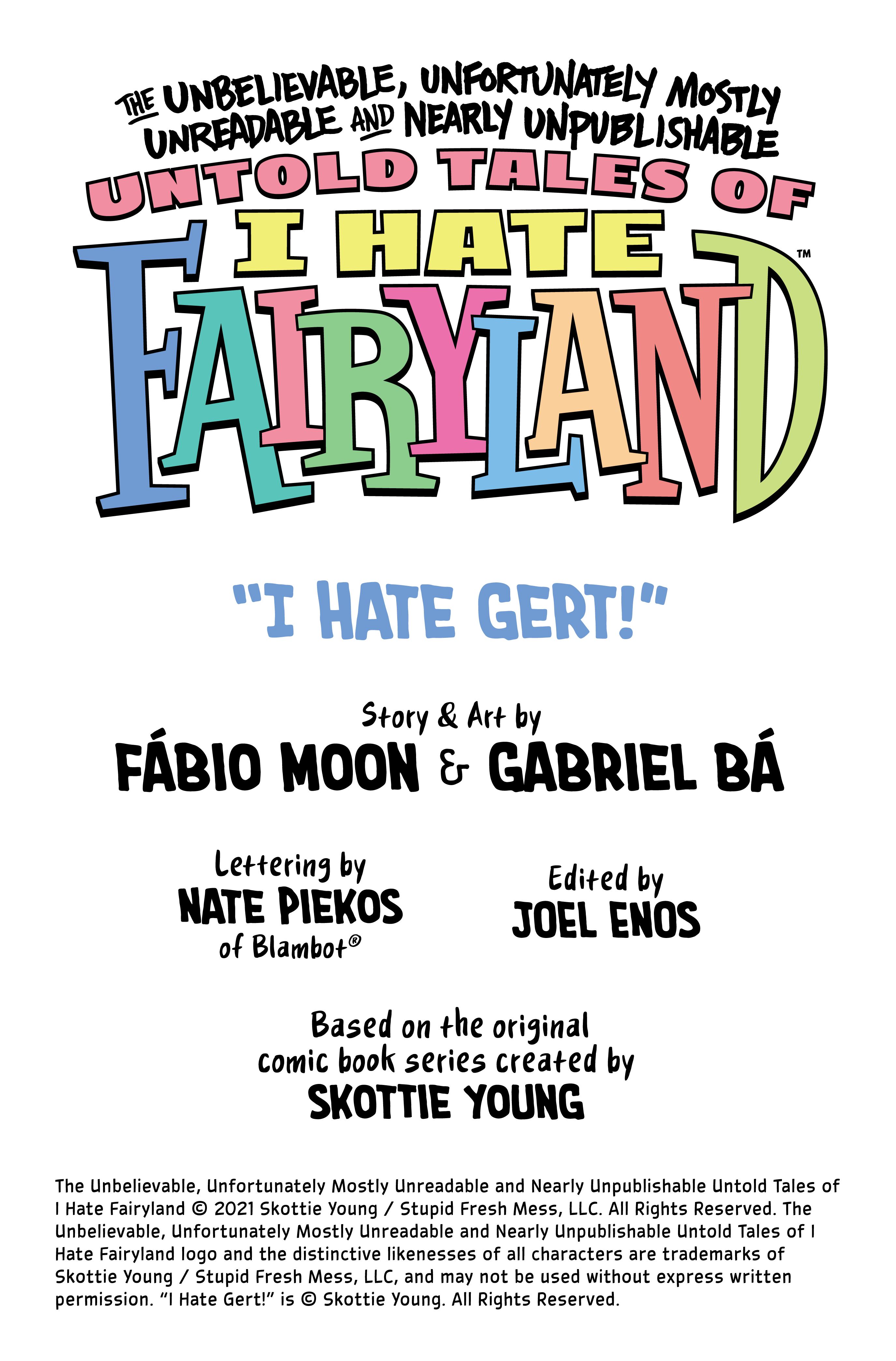 Untold Tales Of I Hate Fairyland #2 - by Skottie Young