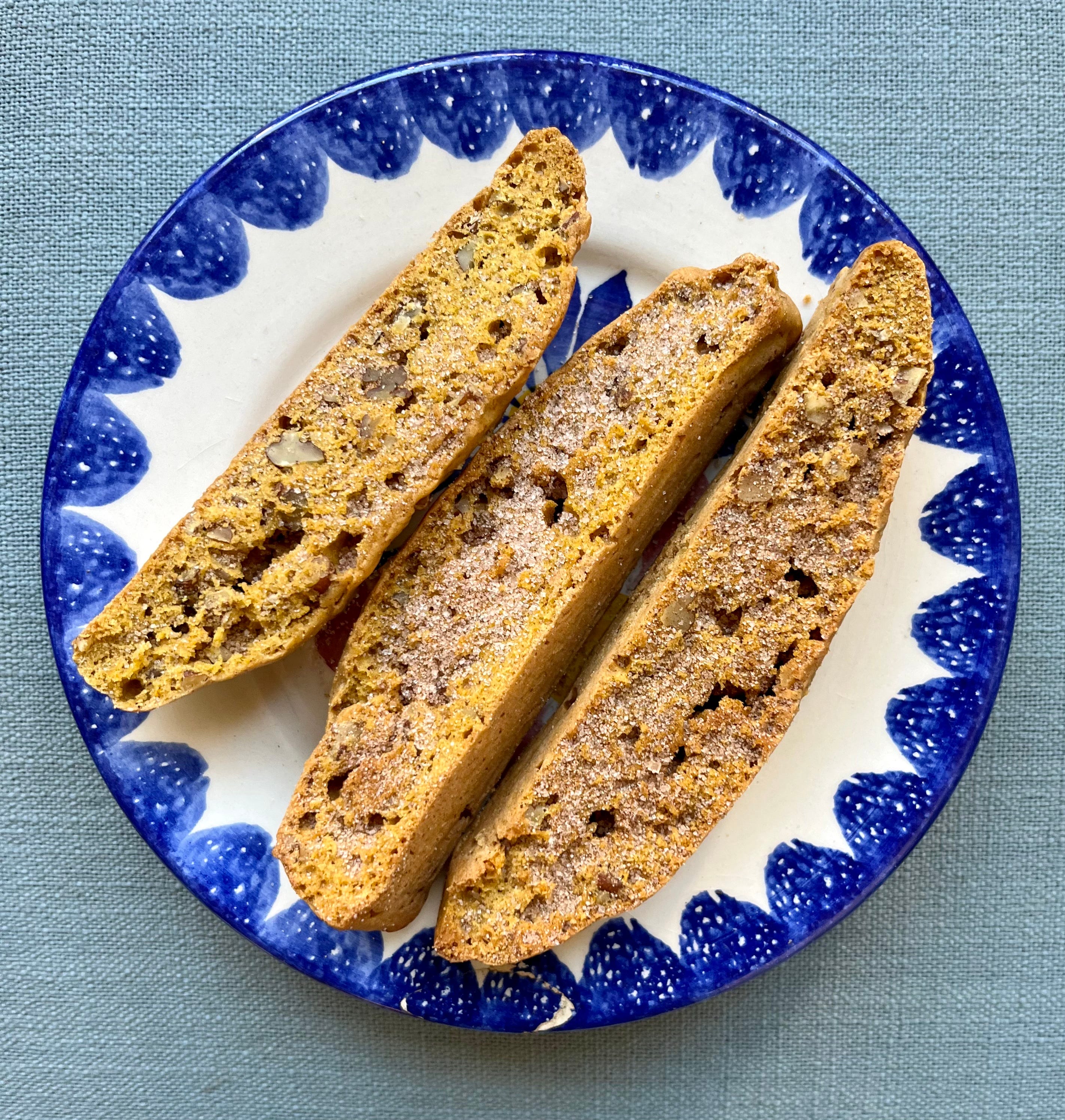 Pumpkin Pie Mandelbrot - by Leah Koenig - The Jewish Table
