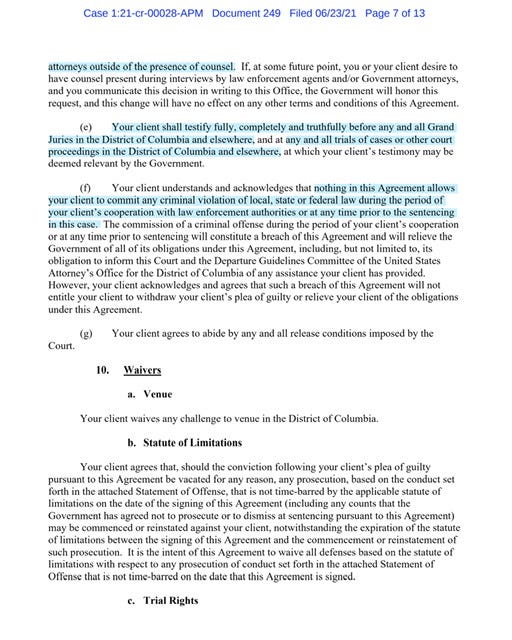 Graydon Young - plea agreement and statement of Offense -both documents ...