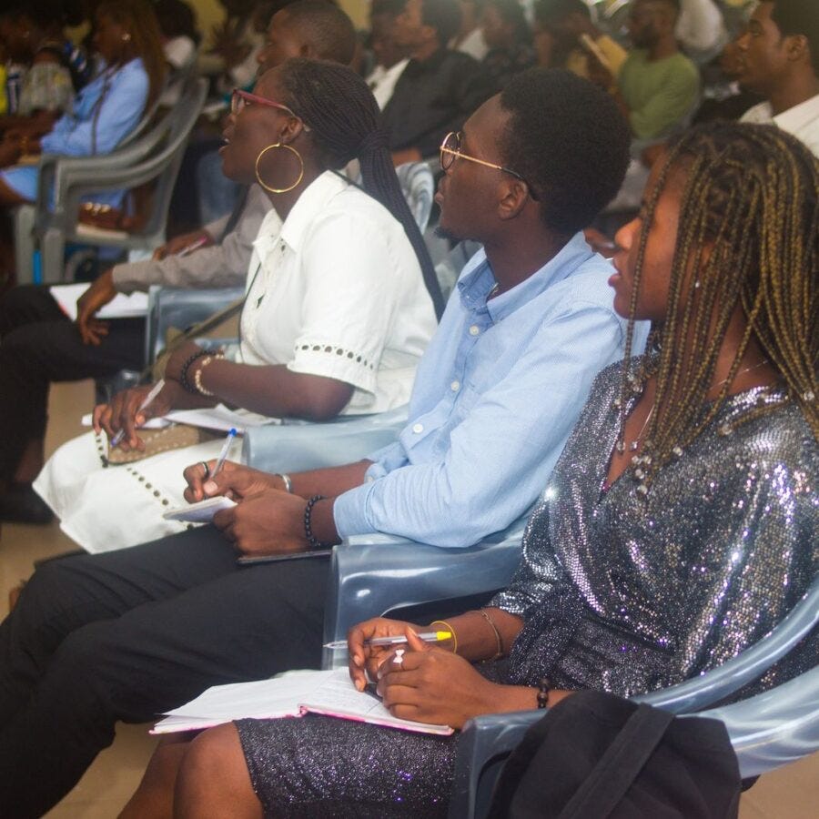 A Gallery Of The Faithful Gathering For Church. Album 16