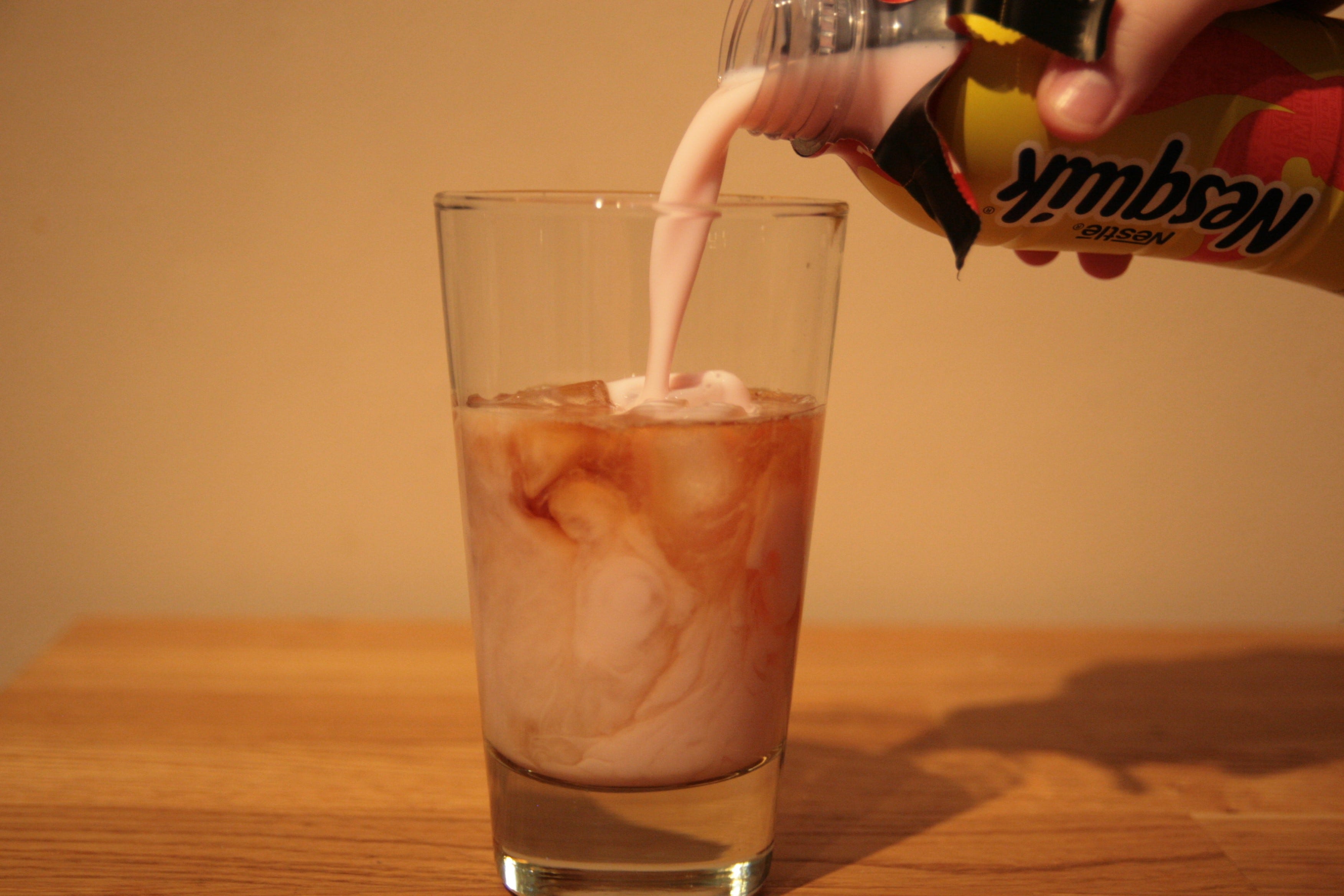 Salmon roe boba tea - by Dennis Lee - Food is Stupid