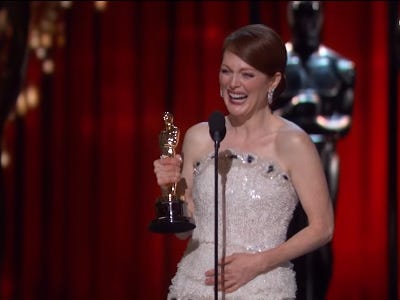 Julianne Moore as Alice Howland in Still Alice - by Andrew