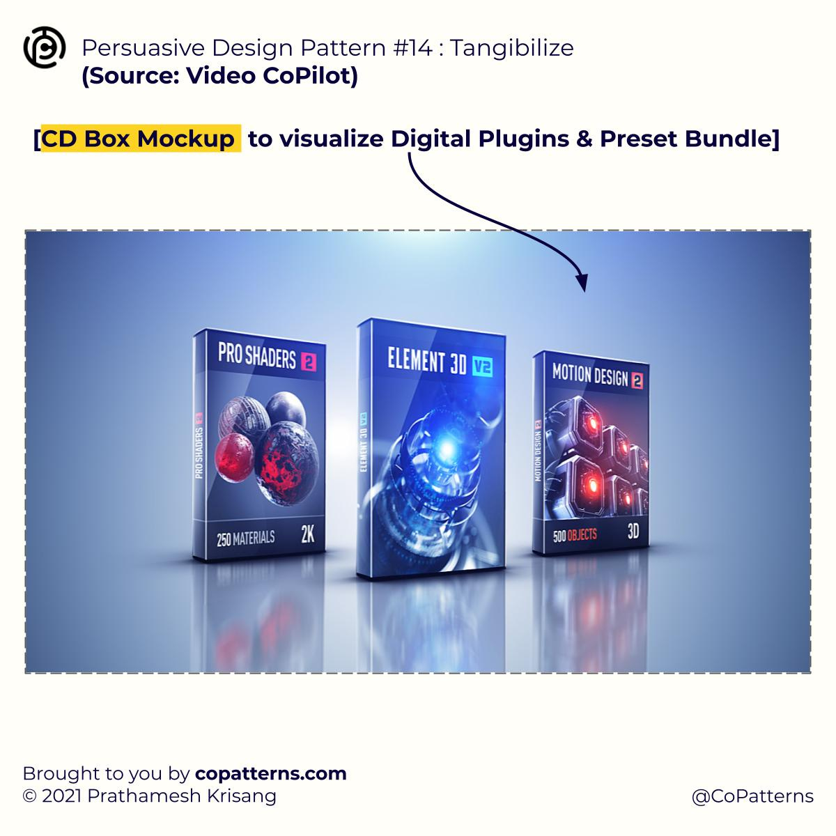 Persuasive Design Pattern #14 : Tangibilize