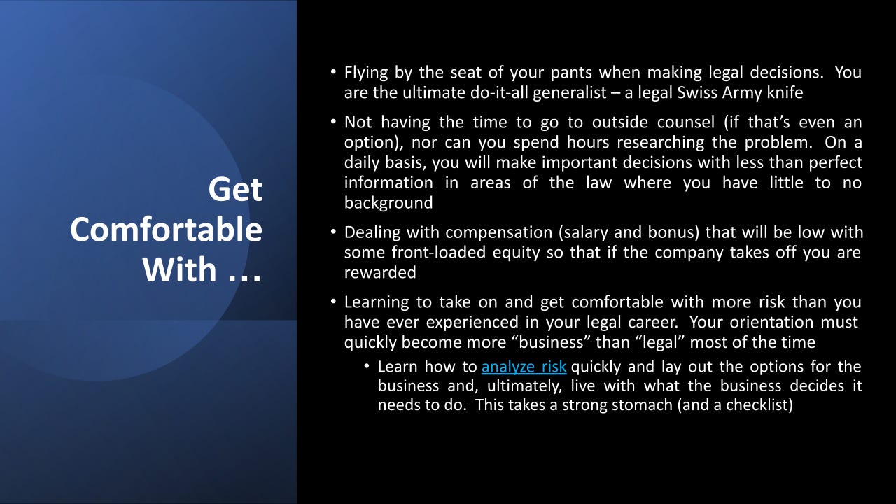 Lawtrades Blog - 🕴5 Key Takeaways: Legal Department of One