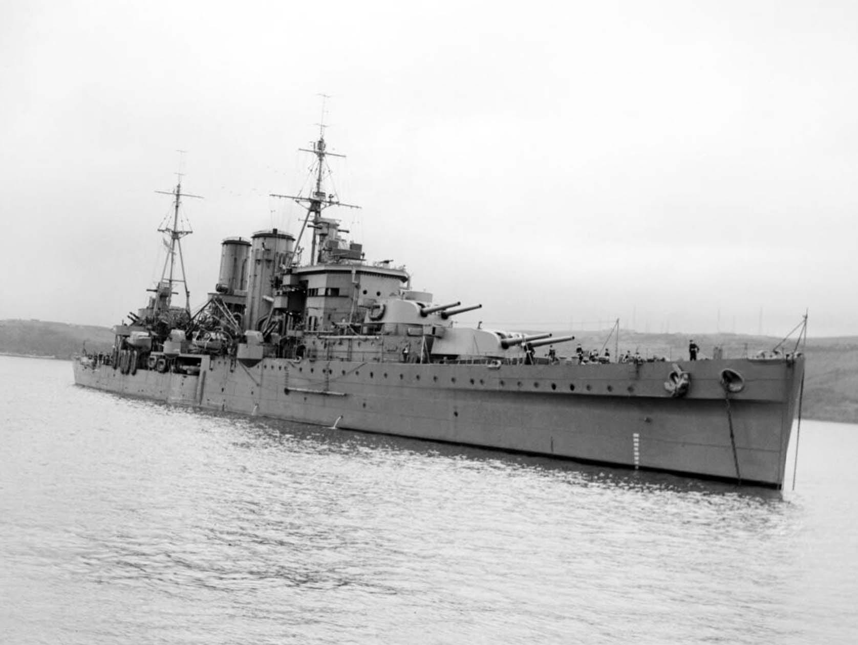 HMS Exeter's final battle - by Martin Cherrett