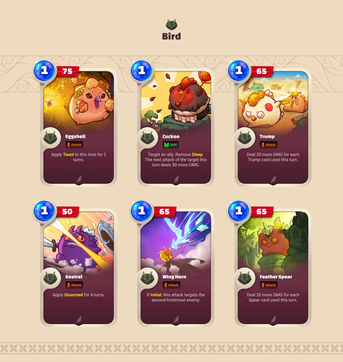 Origin Sneak Peek: Horn Cards! - by Axie Infinity